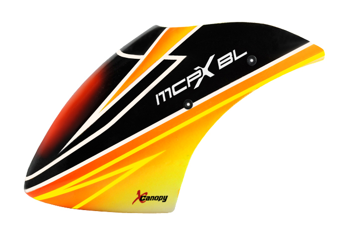 Airbrush Fiberglass Hunter Canopy - BLADE MCPXBL