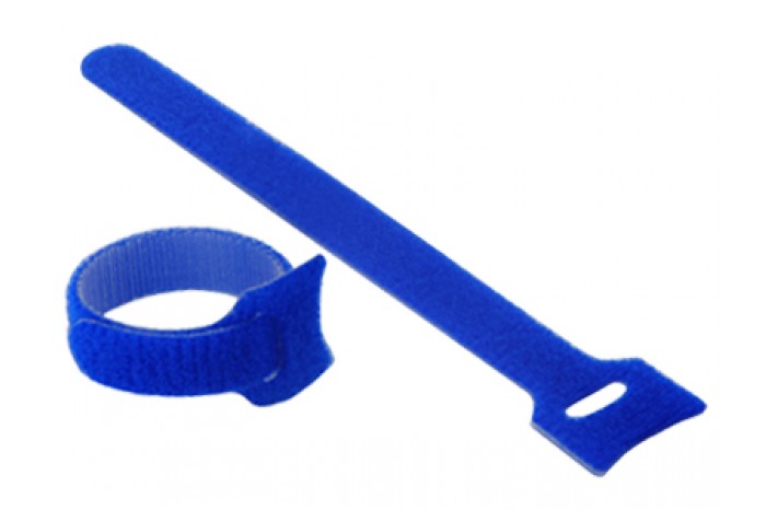 Double Sided Velcro Strap 150x12mm - BLUE